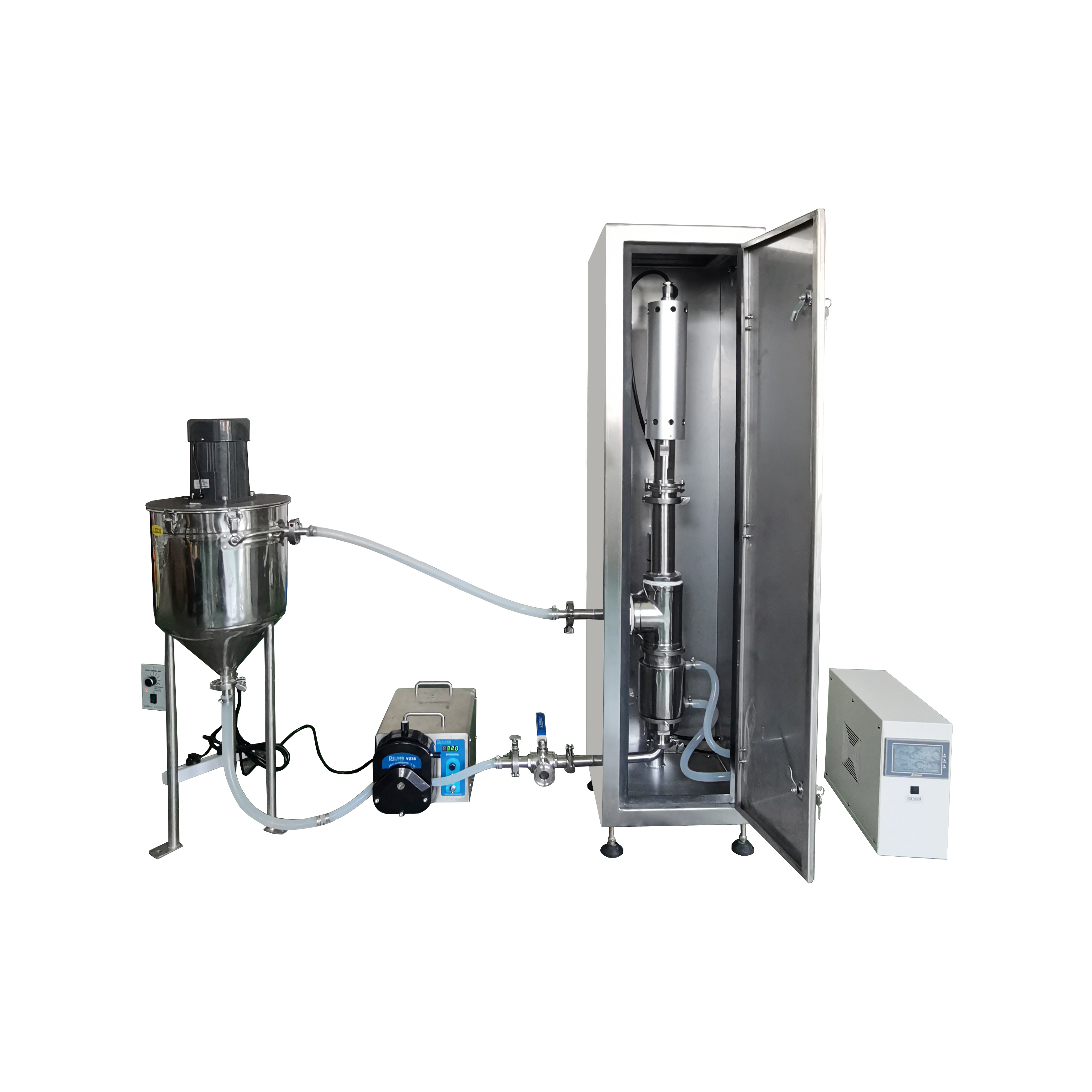 China ultrasonic oil liposomes nanoemulsion mixer homogenizer ...